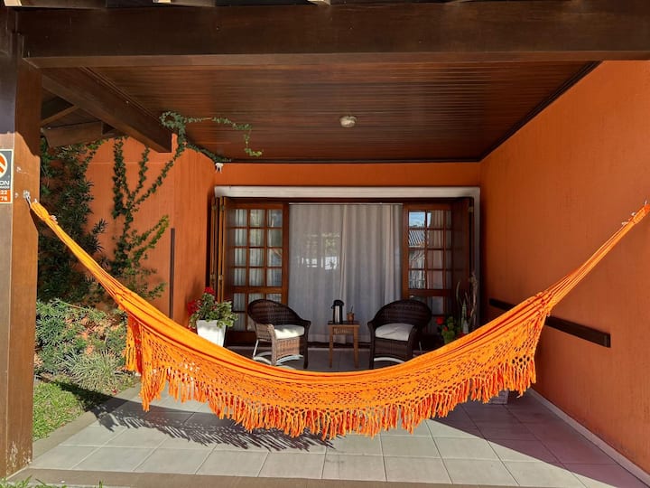 Aconchego Ano Inteiro - Casa Plana à 400m Do Mar - Capão da Canoa