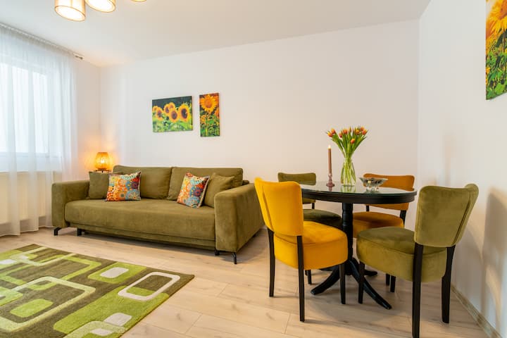Springhome - Apartament Cozy Cu Balcon & Parcare - 브라소브
