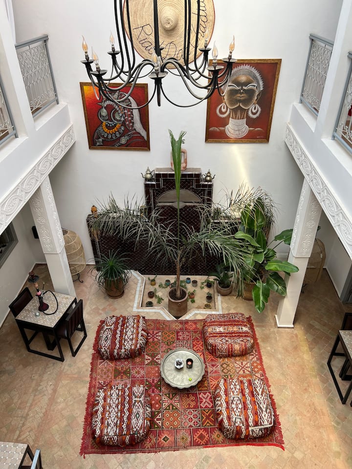 Riad Dar Chadia Chambre Standard  Au Patio - Marrakesh