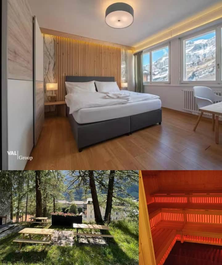 Centre, Vue, Sauna - Linaria 1 -  % - Leukerbad