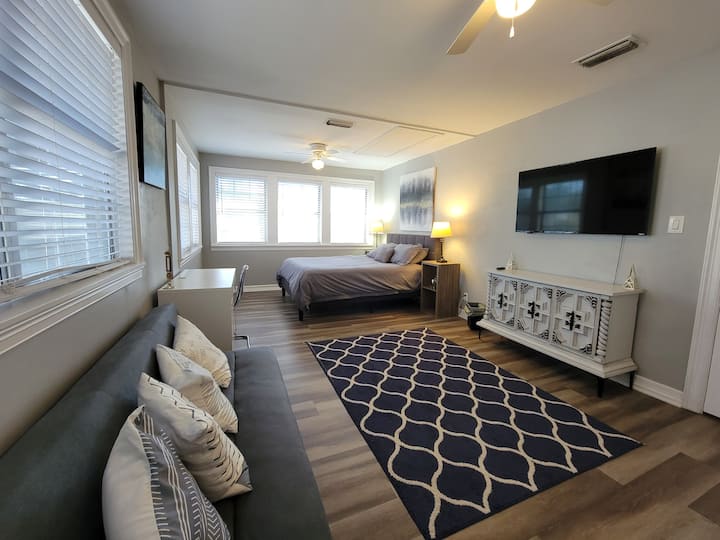Large Downtown Room W. Private Bath/fiber Internet - 오스틴