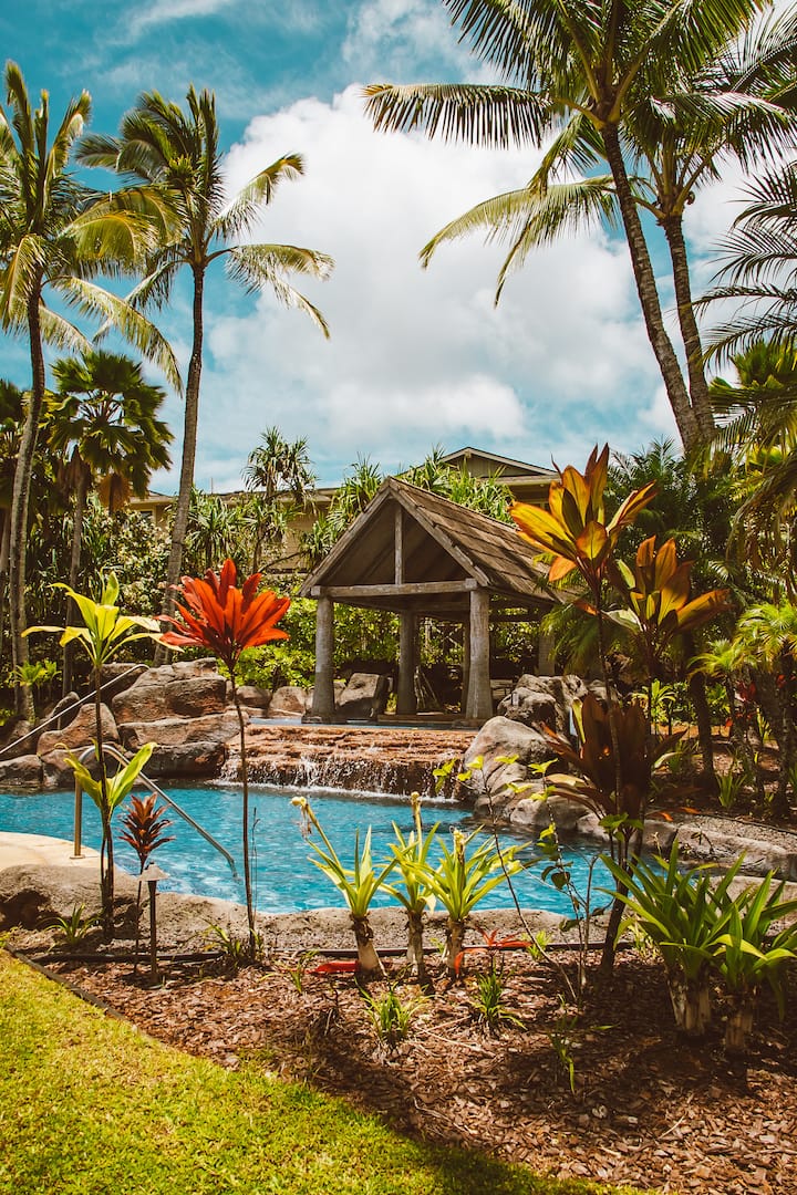 Spacious, Appointed 2bdrm - Central A/c - Pool - Princeville