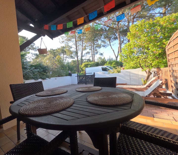 Maison Mitoyenne 40m2 De 4 à 6 Personnes - Biscarrosse