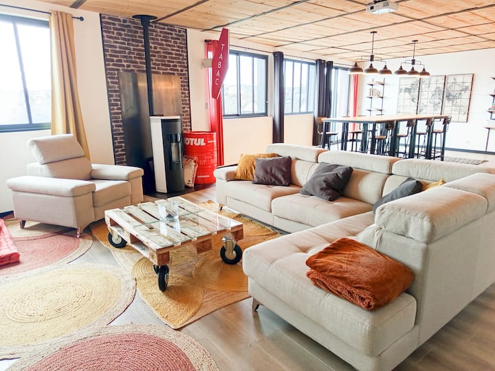 Magnifique Loft Urbain Centre/gare/parking Privé - Le Mans