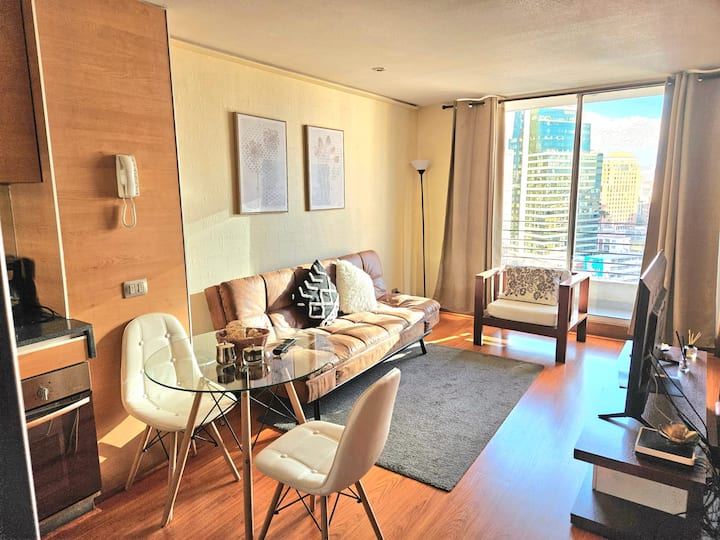 Céntrico Departamento Con Excelente Conectividad - Santiago (Chile)