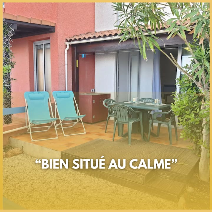 Grand T1, Bord De Lac, Terrasse - Le Barcarès