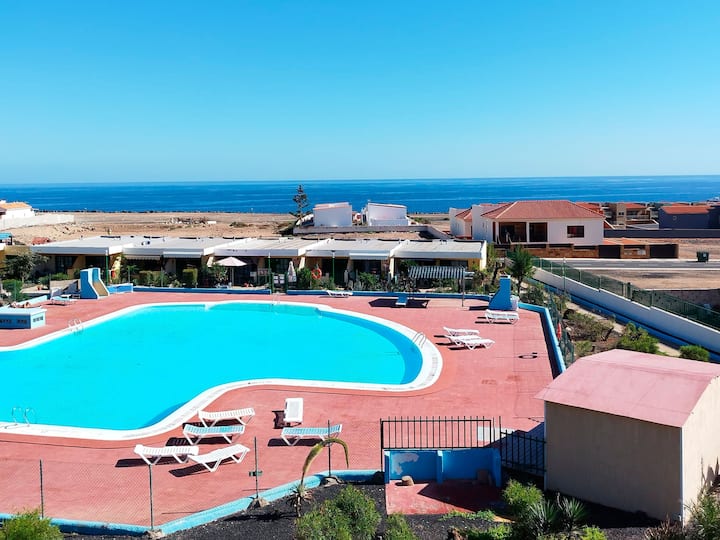 Apto. Con Vistas Al Mar Y Piscina En Fuerteventura - Caleta de Fuste