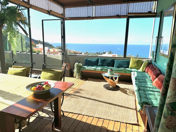 Colorful Casa With Sunny Terrace And Ocean View - Tenerife