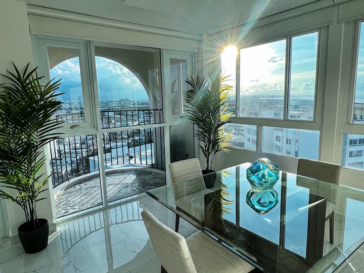 Ocean/city View Penthouse 4br/4ba Casa Monteflores - San Juan