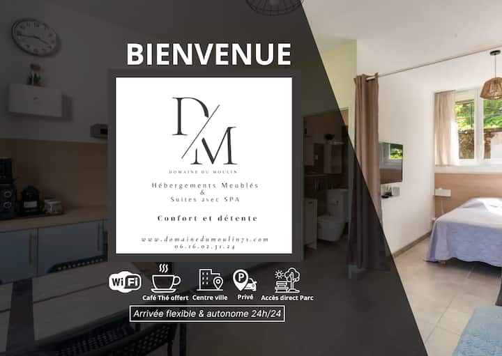 La Maisonnette Du Parc 4 Pers Tout éQuipée Parking - Le Creusot