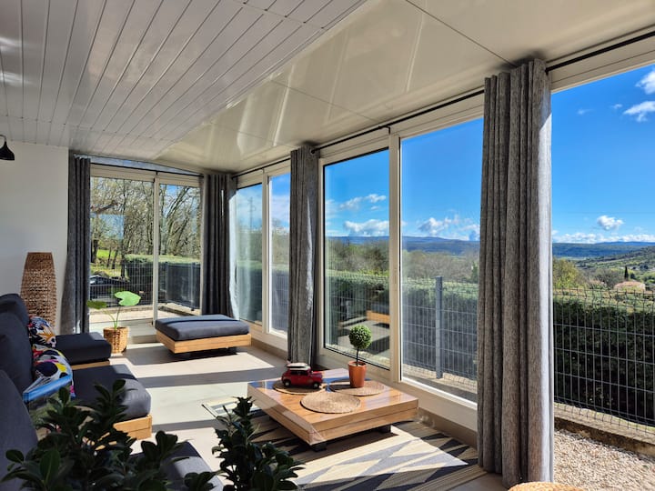 Vue Superbe ! Villa 4 éToiles Avec Jardin Et Spa - Ardèche