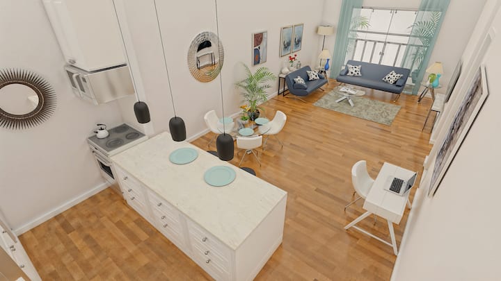 7. Marvelous 2-bd 2-bath Apartment City Center - Burbank, CA