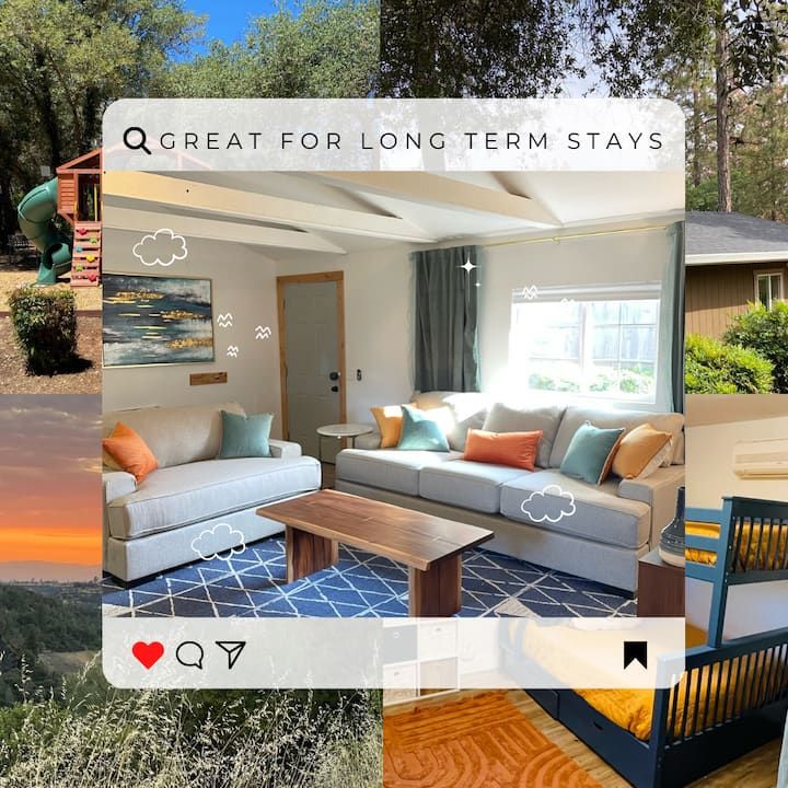 4 Acres With Zipline Near Lake, Waterfalls, Hiking - Paradise, CA