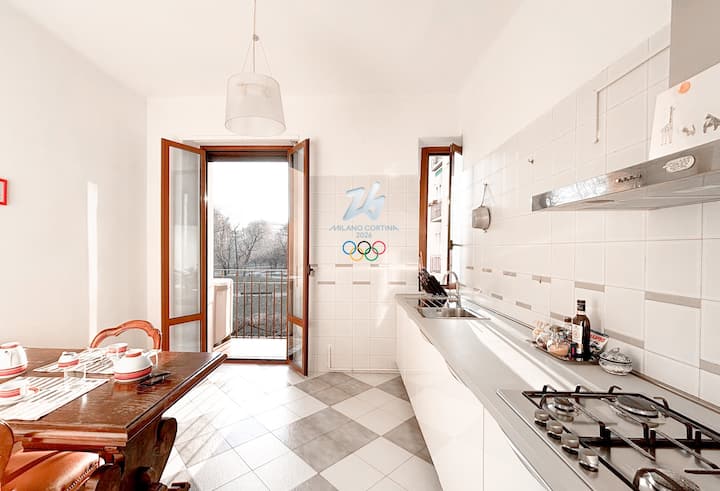 1 Bedroom Condo With Park View - Olimpiadi 2026 - Milán