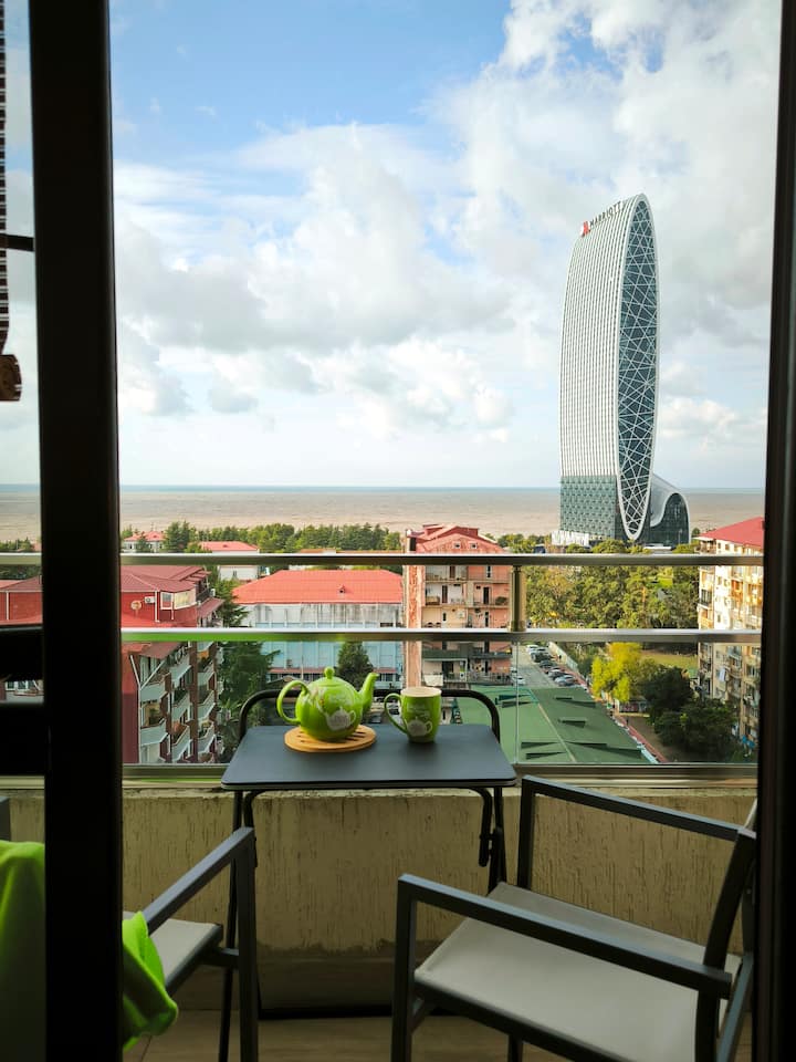 Mesmerizing Sea View In The Heart Of The City - Batumi