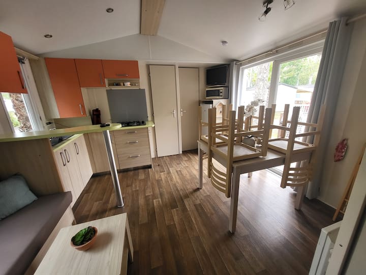 Mobil Home Climatisé 6 Pers Tout Confort - Vias