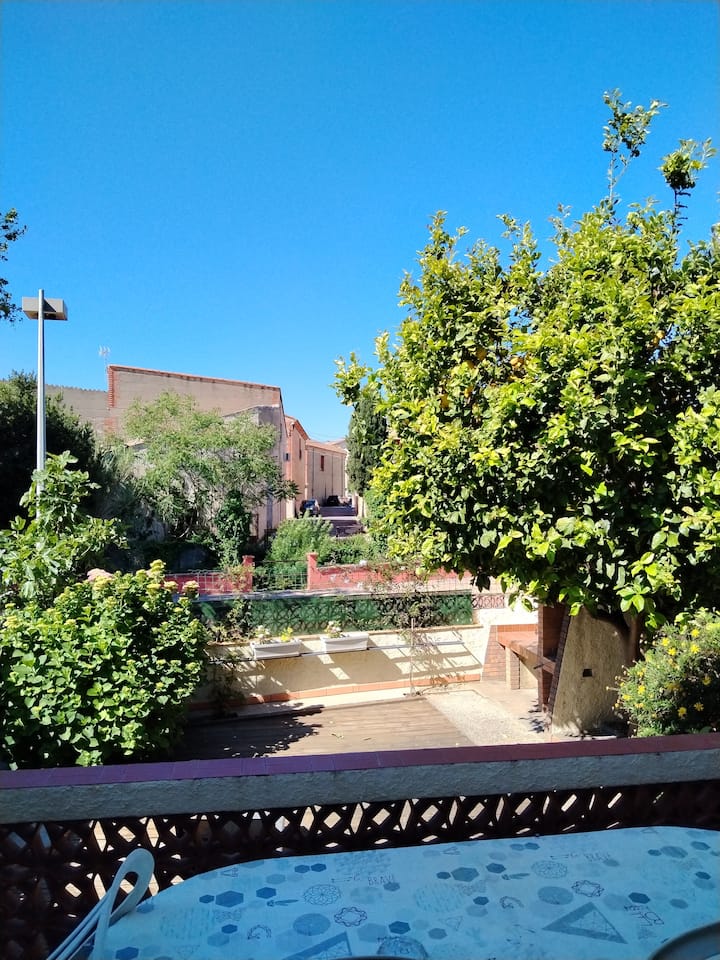 Eglantiers: Maison 90m2 Jardin, Terrasse, Parking - Torreilles