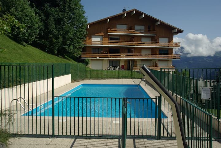 Appartement Avec Piscine Face Au Mont Blanc - Saint-Gervais-les-Bains
