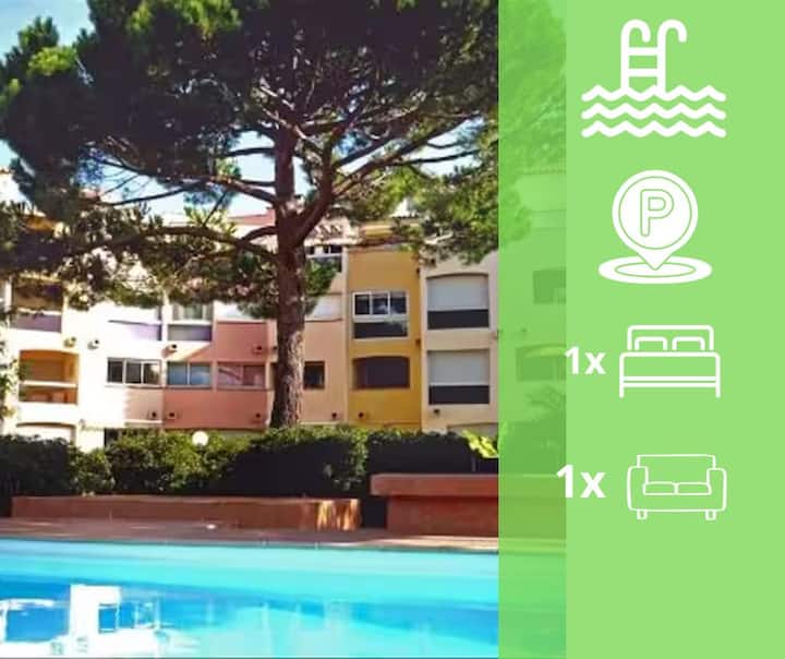 Appart. 4 Pers-piscine-parking-port-commerces - Agde
