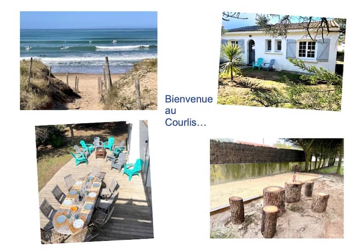 Maison De Charme 4 Ch, 2 Sdb - Plage à 200m - Vendée