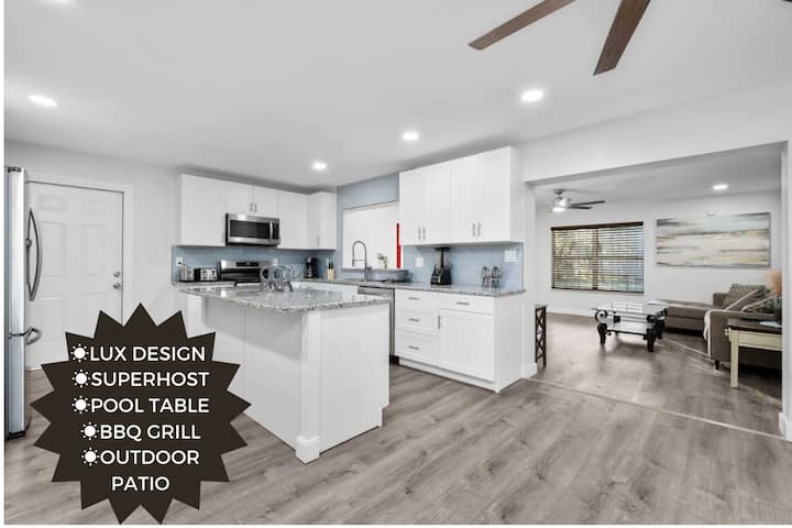 House Near Uf With Pickle Ball & Private Backyard - Gainesville