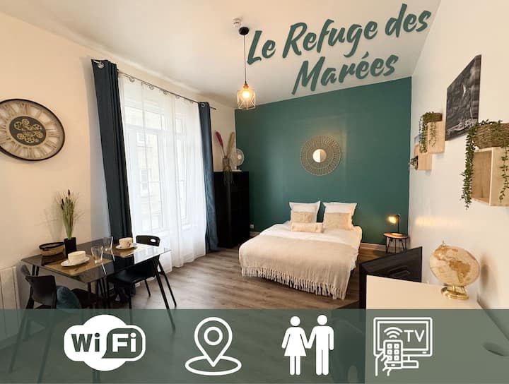 Le Refuge Des Marées - Idéalement Situé - Boulogne-sur-Mer