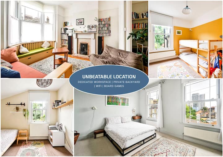 Family-friendly 3br House Near Transport & Shops - London, UK