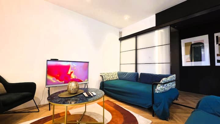 Appartement Cocooning, Moderne, A/c, Balcon - Nice