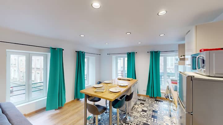 Appart 6 Pers Plein Centre Et à 500 De La Plage - Saint-Vaast-la-Hougue