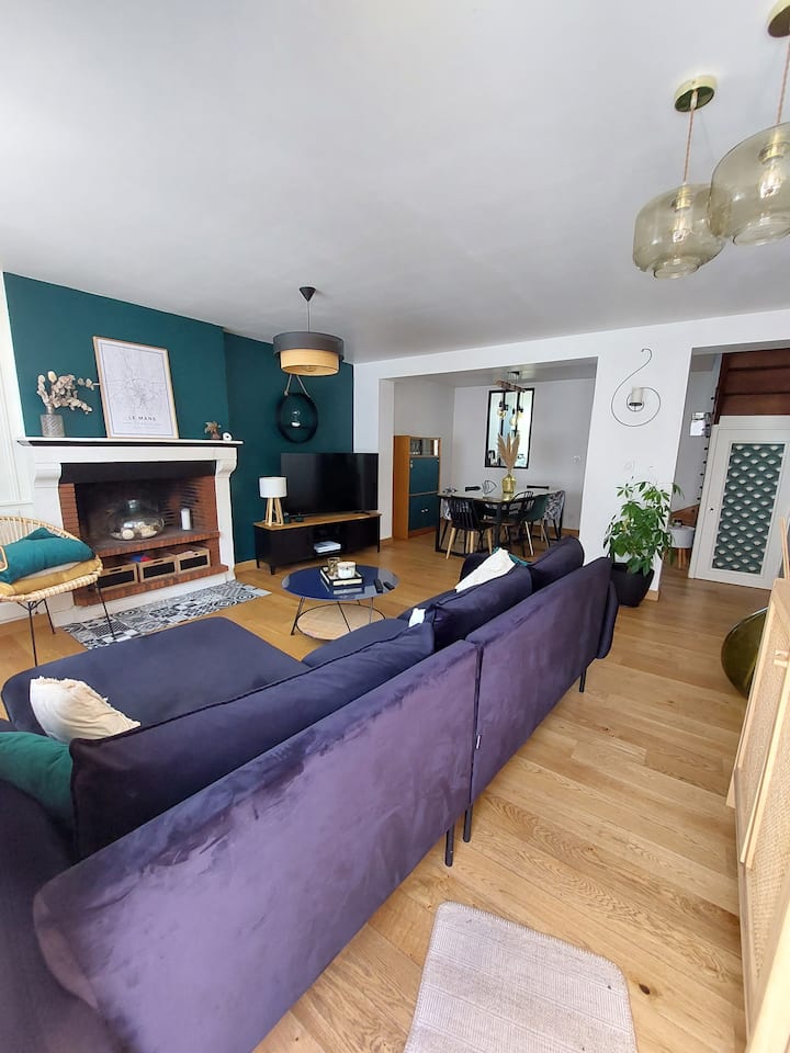 Le Mans Maison Idéalement Située 24h & Proche Tram - Le Mans