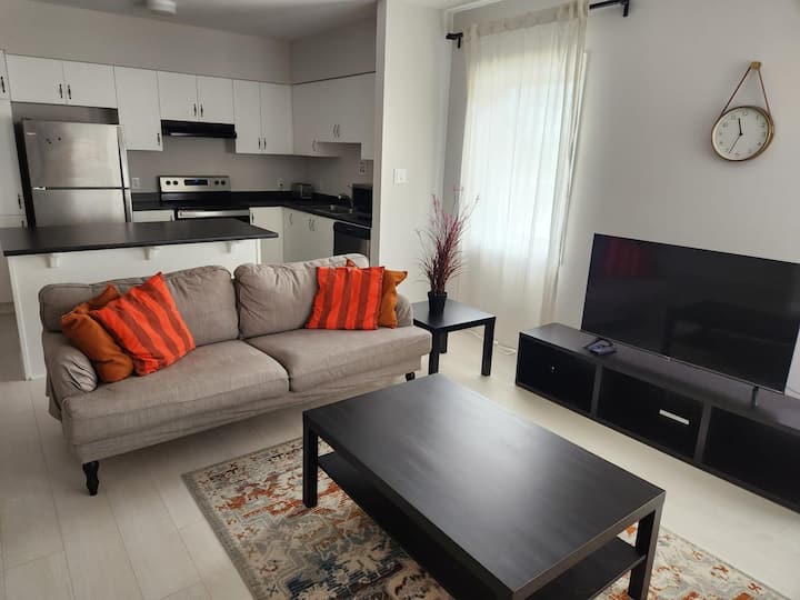 One Level Townhouse, @Corner, New Bright 2 Bedroom - Kanata