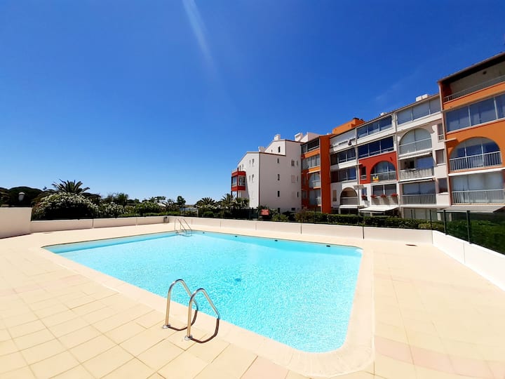 Inclus Ménage, Draps, Serviettes, Parking, Piscine - Agde