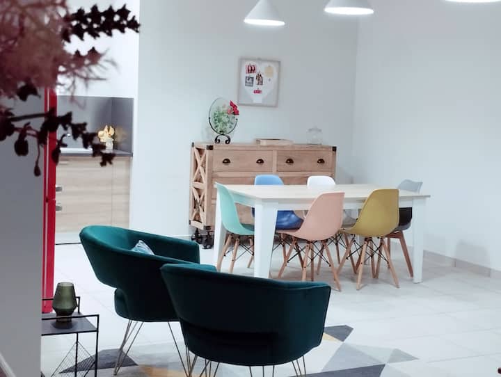 Appartement Centre-ville 3 Chambres, Parking Privé - Castres