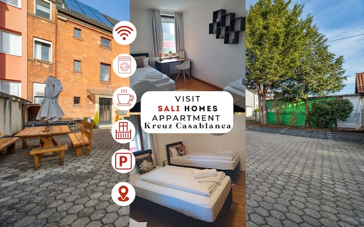 Sali Homes | Apartment 3 Schafzimmer & Parkplatz - Bayreuth