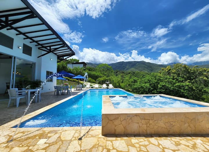 Estate +Wifi+ac+soccer Field+priv Pool +Great View - Sopetrán