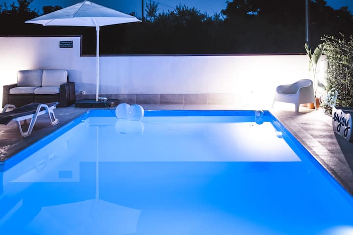 Berlino - Bright 2 Bedroom Apartment In Villa With Pool And Barbecue, 1km From The Sea - Ortona