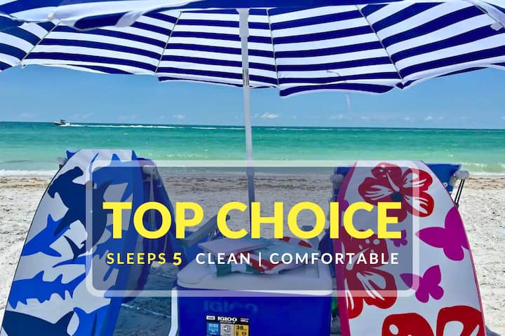 Oceanfront Paddle Boards, Cooler, On Sunset Beach - Treasure Island, FL