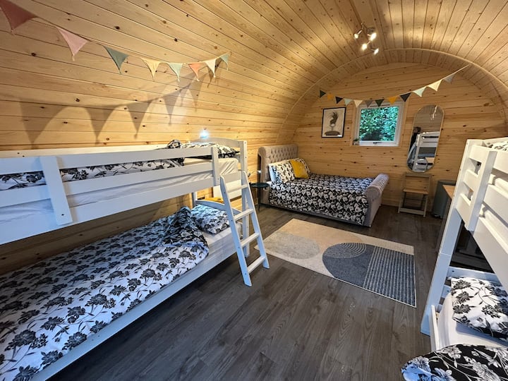 Rhea Retreat - Glamping Pod At Alpaca Lodge - Sittingbourne