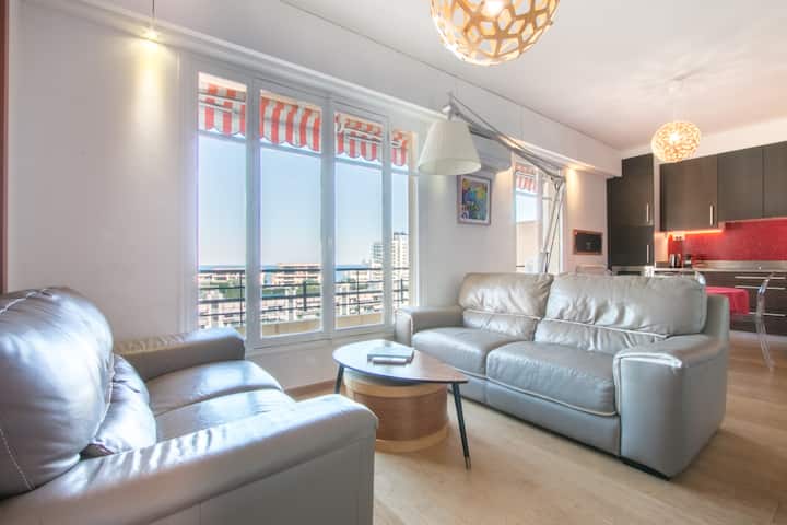 Appartement Vue Mer Monaco Carré D'or - Mónaco