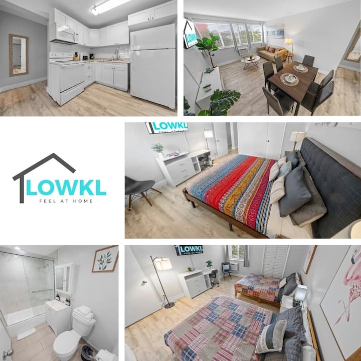 Family Suit 2br 2ba | Sofa Bed + Kitchen + Parking - Miami, FL