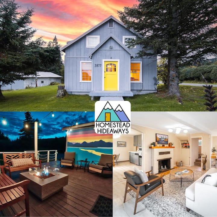 Historicbungalow | Central W/ Firepit & Sunsetdeck - Homer, AK