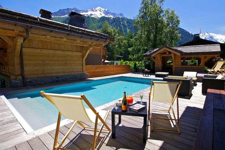 Chalet Quartz 23 Pers, Jacuzzi Et Sauna - Chamonix-Mont-Blanc