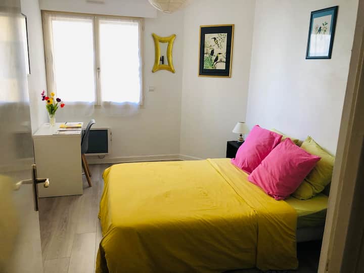 Lyon Chambre Dans Grand Appartement Au Coeur Du 6e - リヨン