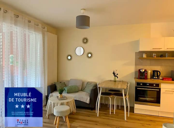 Le Minéral 3* Face Aux Thermes Et Parking Privé - Thonon-les-Bains