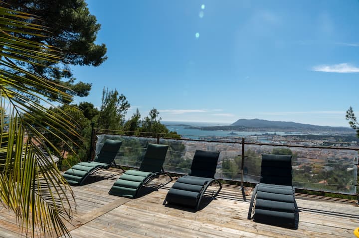 Magnifique Villa Vue Panoramique 360° - Saint-Mandrier-sur-Mer