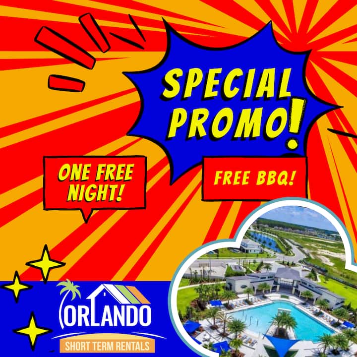 Pompano Beach Retreat Near Disney - Kissimmee, FL