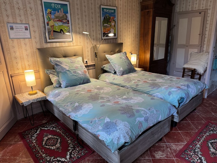 Chambre D'hôte Climatisée En Centre Ville - Mirepoix