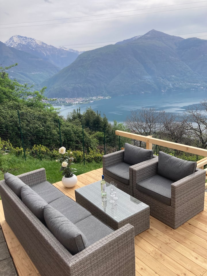 Large, Beautiful Apartment With Terrace - Menaggio