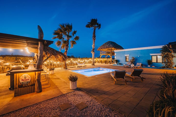 Villa Rancho Azul Mins To Palm Beach & Eagle Beach - Aruba