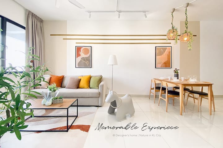 Nature In Kl City | Designer’s Home Near Velocity - Kuala Lumpur